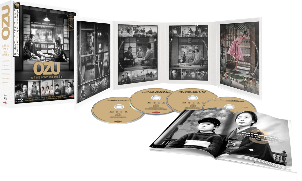 Coffret Ozu 6 films rares ou inédits – La Boutique Carlotta Films
