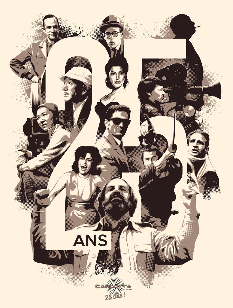 Collector poster 25 years Carlotta Films – La Boutique Carlotta Films