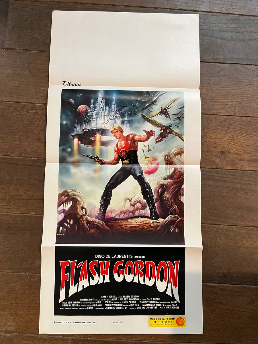 Flash Gordon poster – La Boutique Carlotta Films