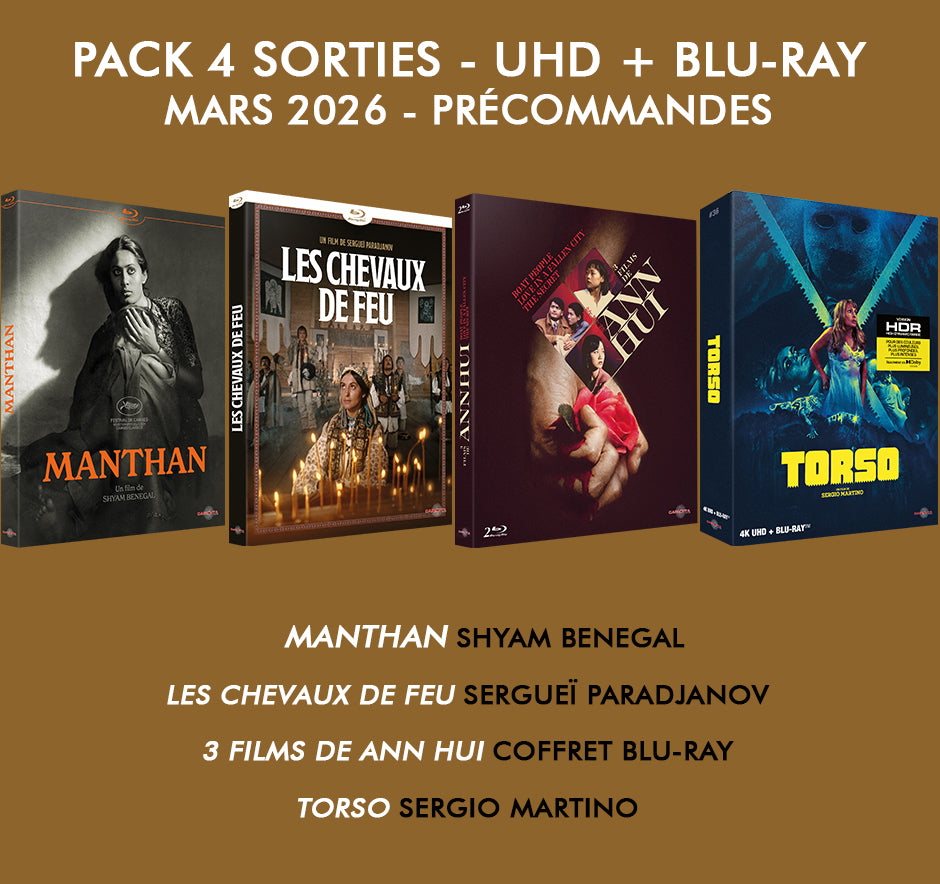 Pack Mars 2026 – La Boutique Carlotta Films