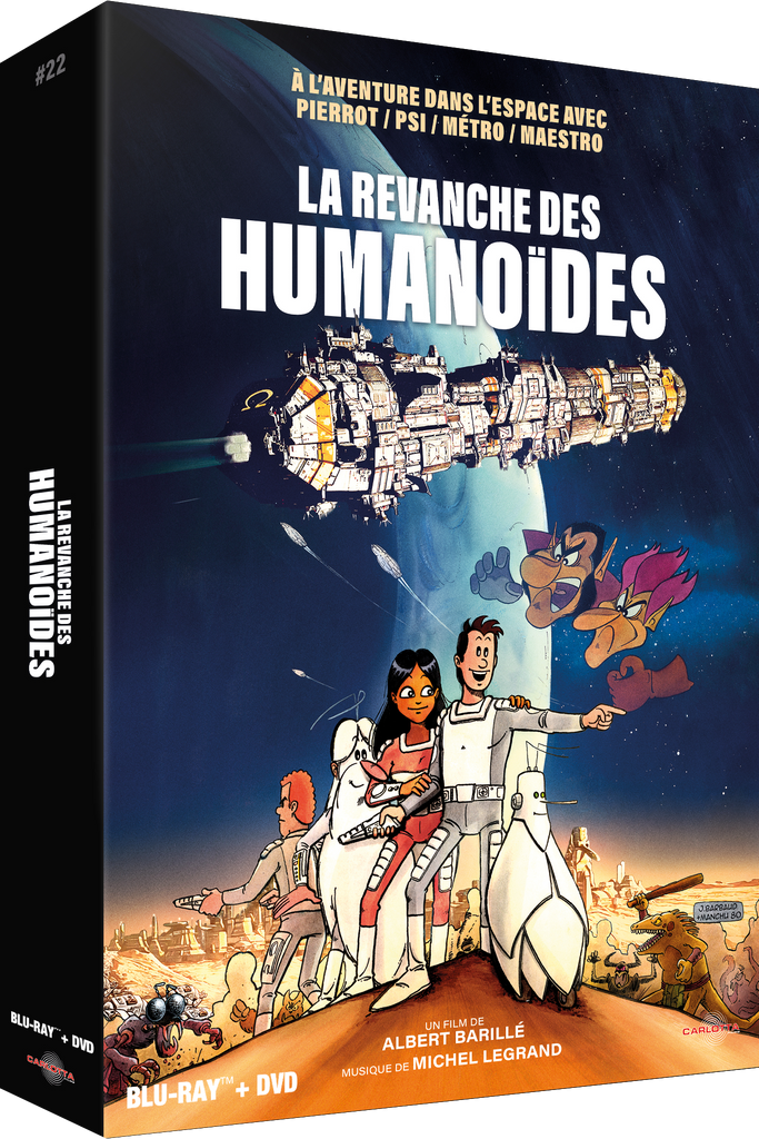Revenge of the Humanoids - Prestige Limited Edition Combo Blu-ray + DV – La Boutique Carlotta Films