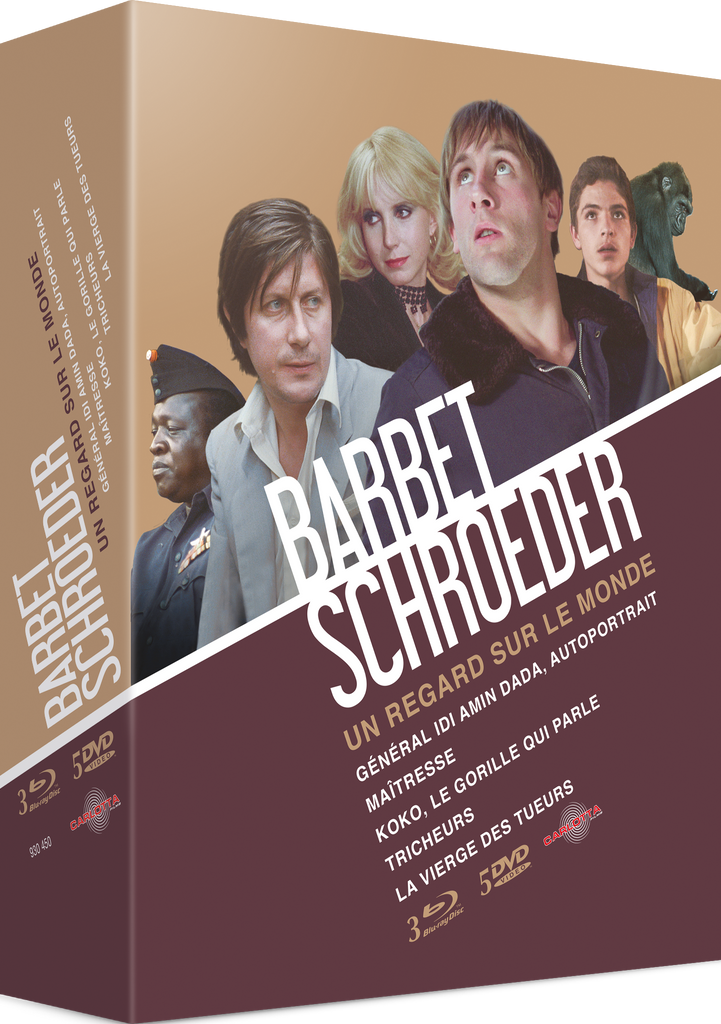 Box Barbet Schroeder - 3 Blu-rays and 5 DVDs – La Boutique Carlotta Films