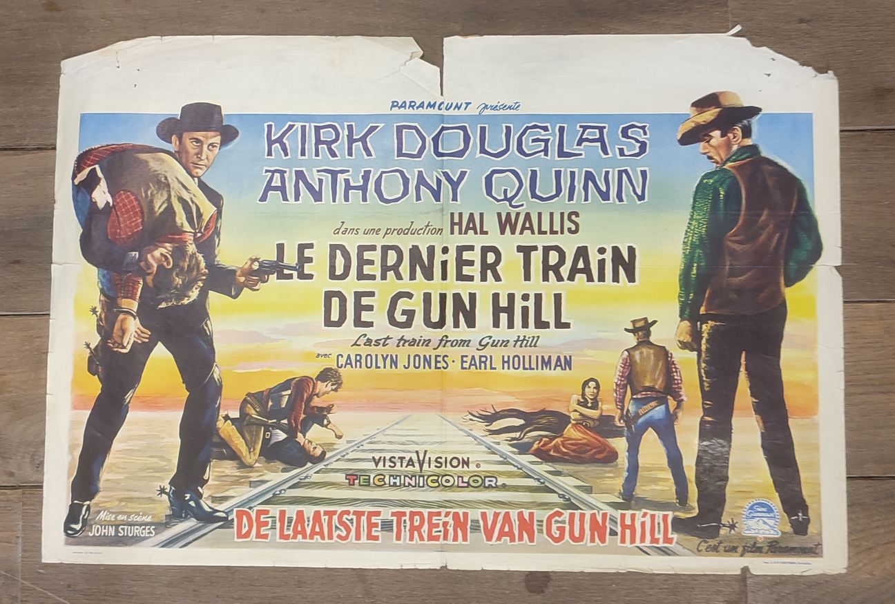 Affiche Le Dernier Train de Gun Hill – La Boutique Carlotta Films