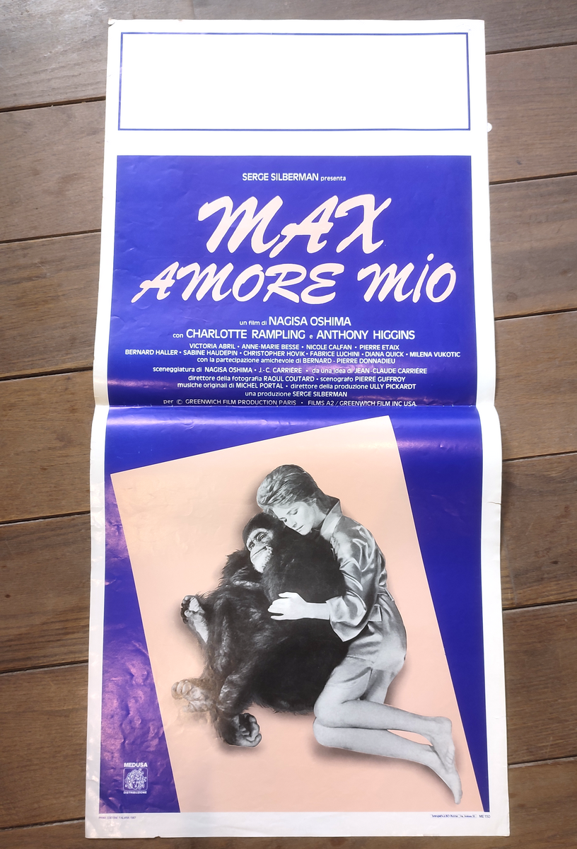 Affiche Max mon amour – La Boutique Carlotta Films