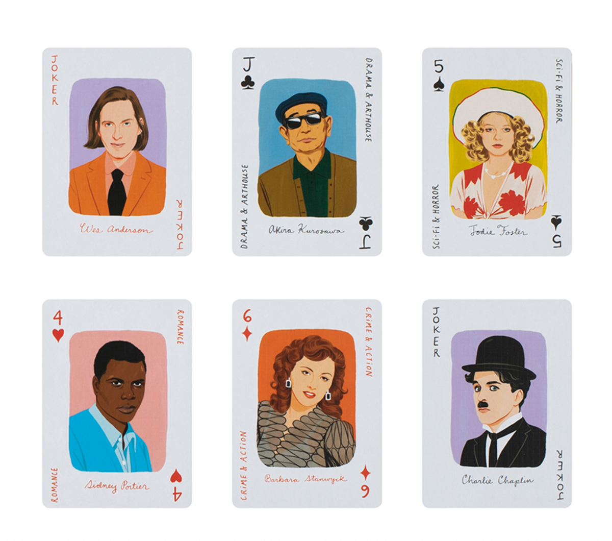 Jeu de cartes Genius Movies – La Boutique Carlotta Films