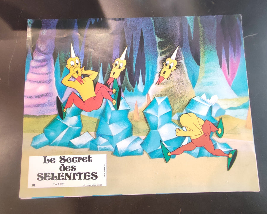 Set of 4 original operating visuals The Secret of the Selenites – La ...