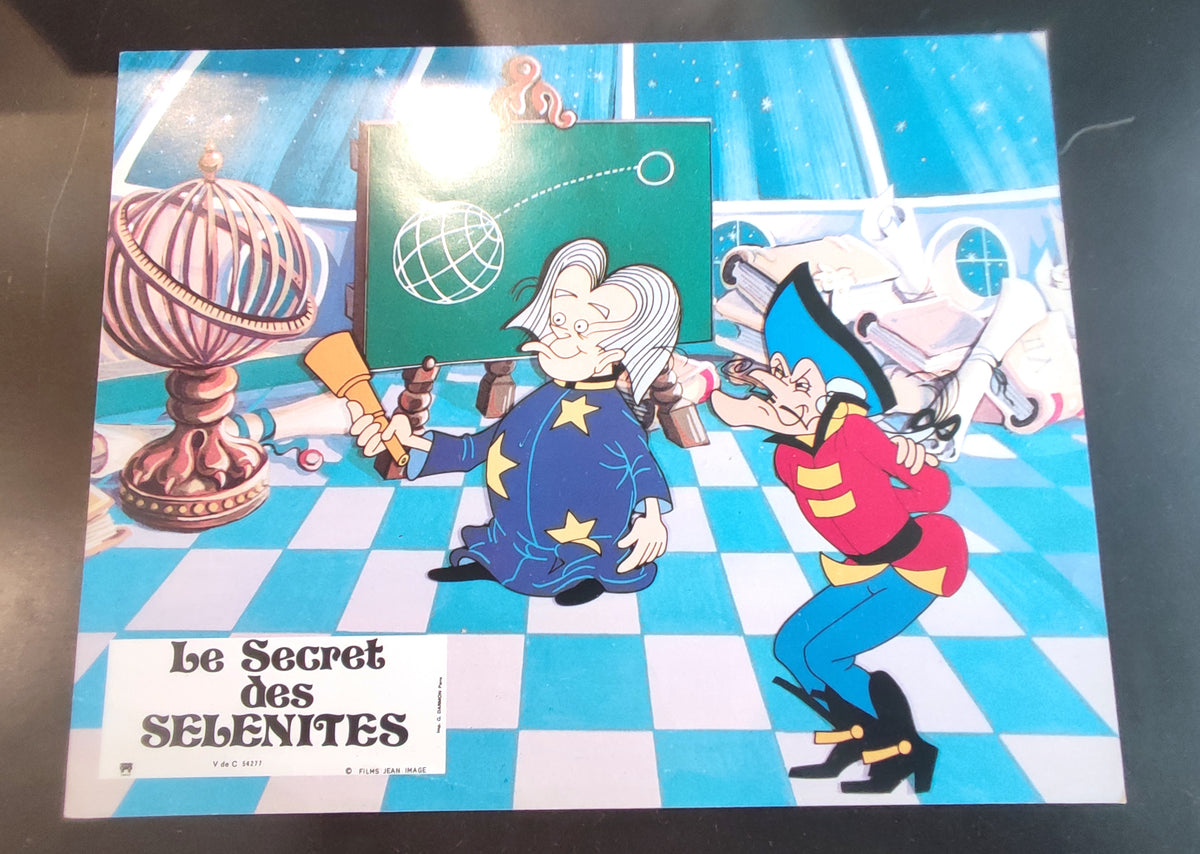 Set of 4 original operating visuals The Secret of the Selenites – La ...